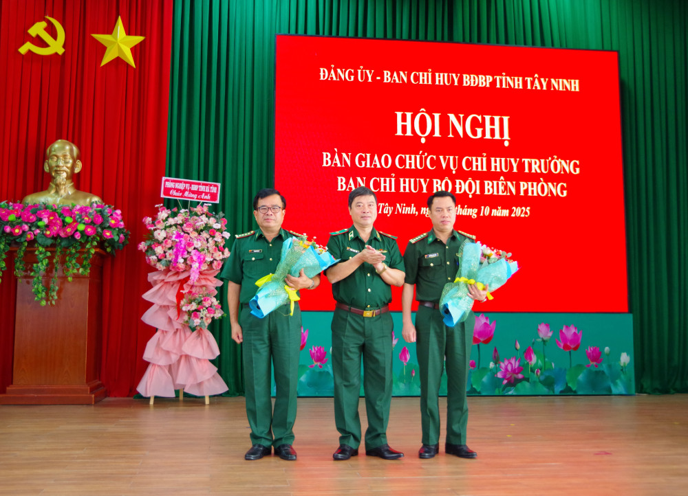 Đại tá Nguyễn Văn Giáp giữ chức Chỉ huy trưởng Ban Chỉ huy Bộ đội Biên phòng Tây Ninh